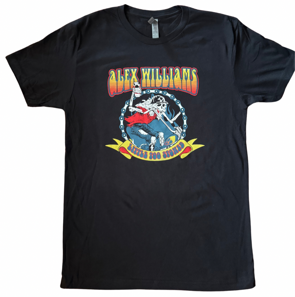 Little Too Stoned Biker T – Alex Williams Merchandise